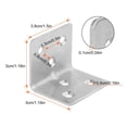 64 PCS Stainless Steel Corner Brace, 38MM X 30MM X 30MM Heavy Duty ...