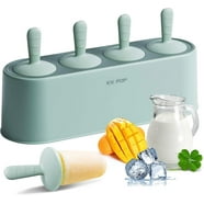 Popsicle Molds Silicone Popsicle Maker Homemade Ice Pop Mold Ice Pop ...