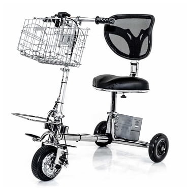 SmartScoot Lightweight Folding Mobility Scooter with Lithium Battery ...