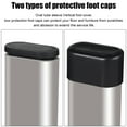 DEEPCRAFF Chair Leg Protectors 1 Set Plastic Floor Pads Non- Covers for ...