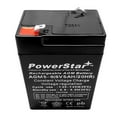 UB645 6V 4.5Ah WP4-6 ES4-6 LC-RB064P SLA0905 Battery by PowerStar ...