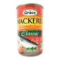 Grace Mackerel in Tomato Sauce, Spicy and Classic, Canned Fish Bundle ...