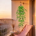 Artificial Hanging Greenery Vine - Fake Ivy Leaves For Wall Balcony ...