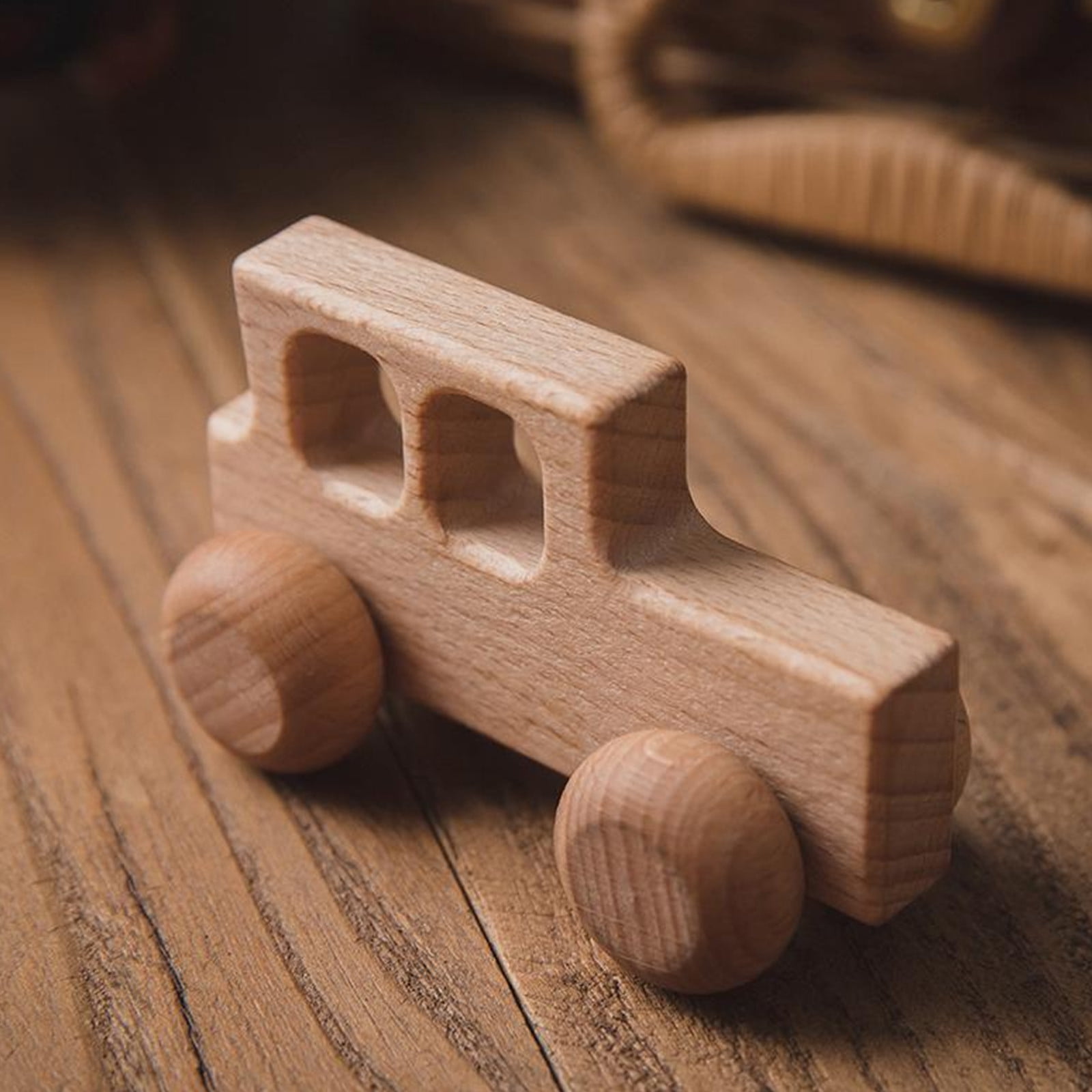 Click here for Chgbmok Toys Beech Wood Small Car Toy  Wooden Infa... prices