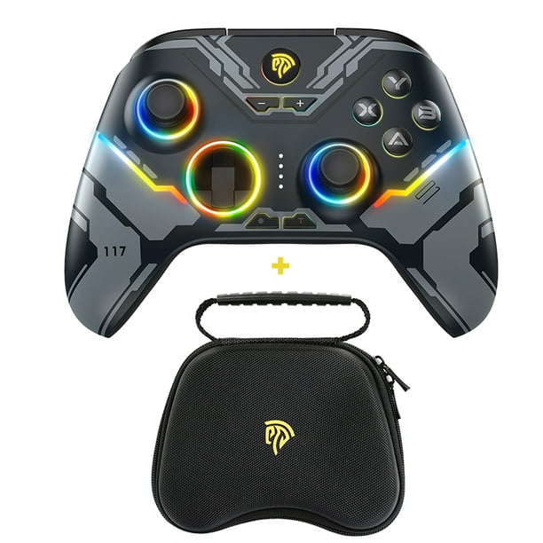 Gamepad inalámbrico EasySMX X15 para PC Nintendo Switch Android/iOS RGB ...