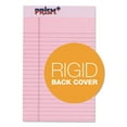 Prism+ Perforated Lined Writing Pads, Narrow Rule, 5 x 8, Pastel Pink ...