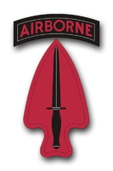 3.8 Inch U.S. Army Special Operations Command Patch Vinyl Transfer ...