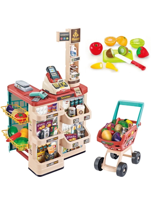 Toy Cash Register in Play Grocery & Shopping - Walmart.com