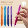 Retractable Erasable Pens Clicker, Fine Point 0.7mm, Assorted Color ...