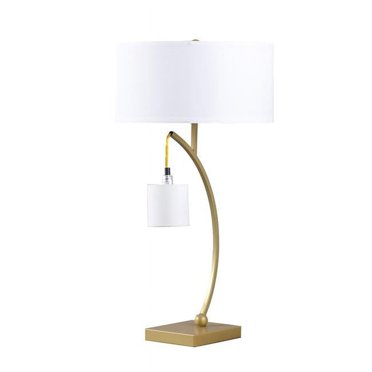 ORE International 15" Touch Lamp, Brushed Gold - Walmart.com