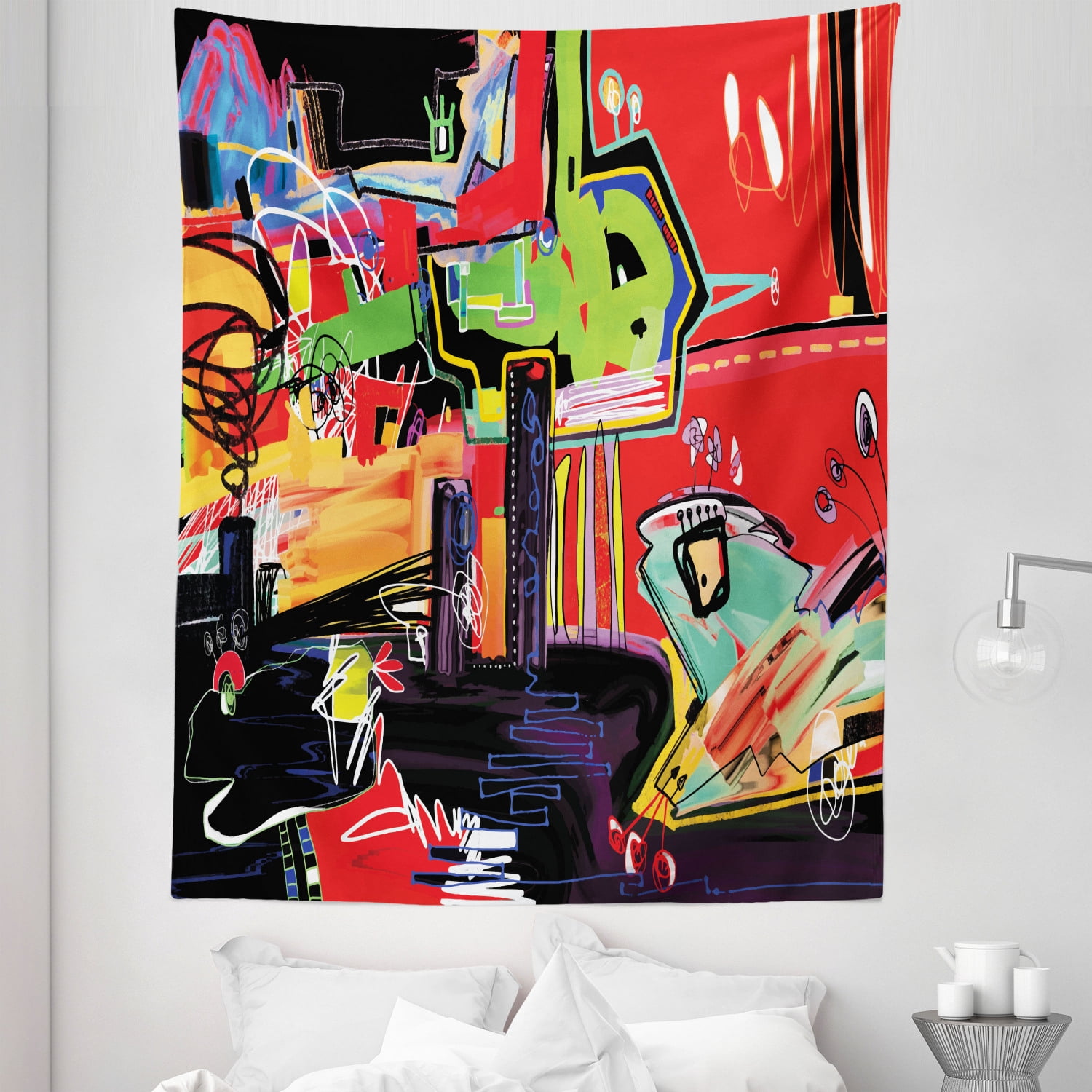 Abstract Tapestry, Digital Painting Concept Contemporary Art ...