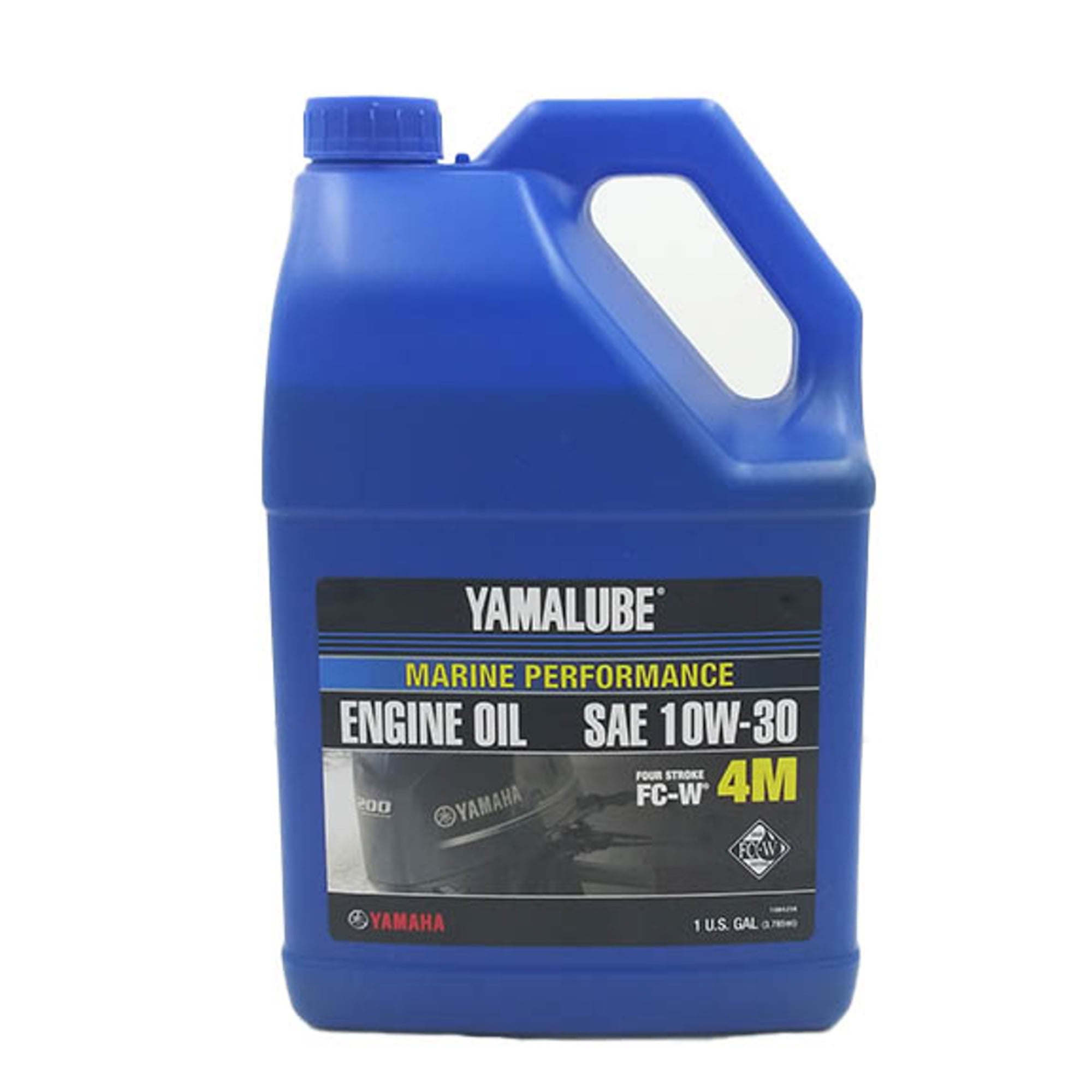 Yamaha New OEM Yamalube 4M 10W30 4-Stroke Outboard Marine Oil, LUB ...
