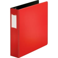 Business Source, BSN26980, Red D-ring Binder, 1 Each, Red - Walmart.com