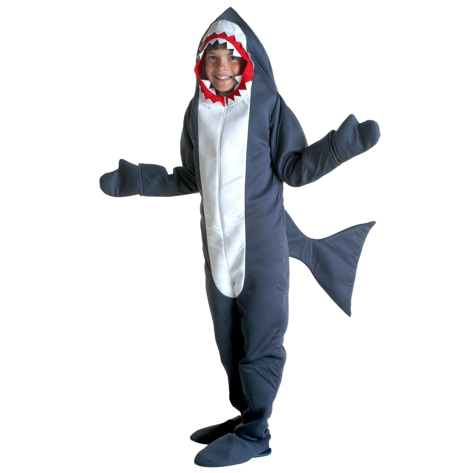 Kid s Shark Costume Toothy Shark Costume for Kids Walmart
