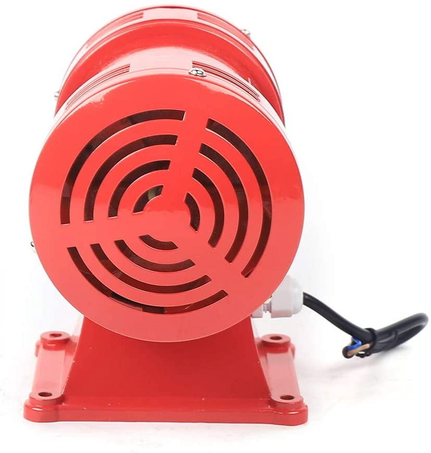 CNCEST 140db Electric Air Raid Siren Alarm, Red, Philippines | Ubuy