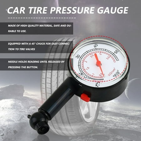 Car Tyre Tire Pressure Gauge For Car Auto Motorcycle Truck Bike Dial ...