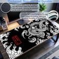 Chinese Dragon & Lotus Gaming Mouse Pad Non-Slip Extended Large Desk ...