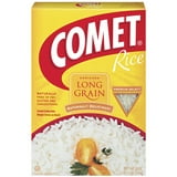 Comet Enriched White Rice, Long Grain Rice, 28 oz Box - Walmart.com