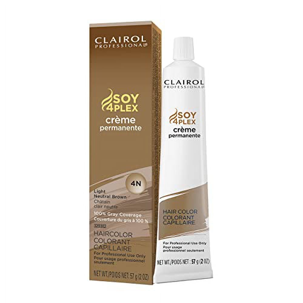 Clairol Professional Permanente Crème, 4n Marrón Neutro Claro | Walmart ...