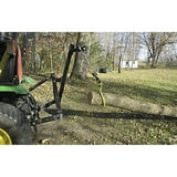 Timber Tuff TMW-81 3 Point Log Skidding Arm for Lawn Tractors, Black ...