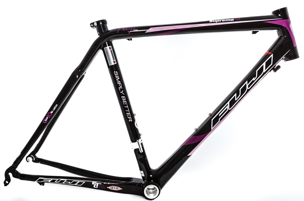 Fuji Supreme SL 53cm Womens C10 Carbon Fiber Road Bike Frame 1000g NEW ...