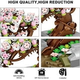 Fulande Bonsai Tree Building Kit, Cherry Blossom Blocks Set, UV Color ...