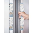 2 PCS Refrigerator Door Handle Covers, Summer Ocean Adjustable Kitchen ...