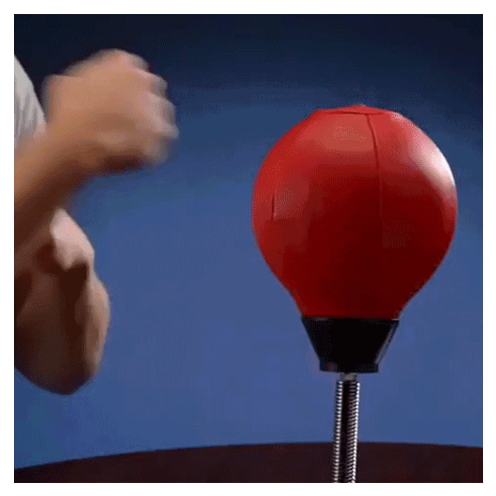 Desktop Punching Ball Stress Relief Buster Speed Fitness Vertical ...