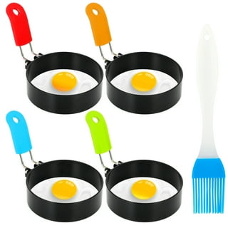 Joie Roundy Silicone Egg and Pancake Cooking Ring, Nonstick, BPA Free ...
