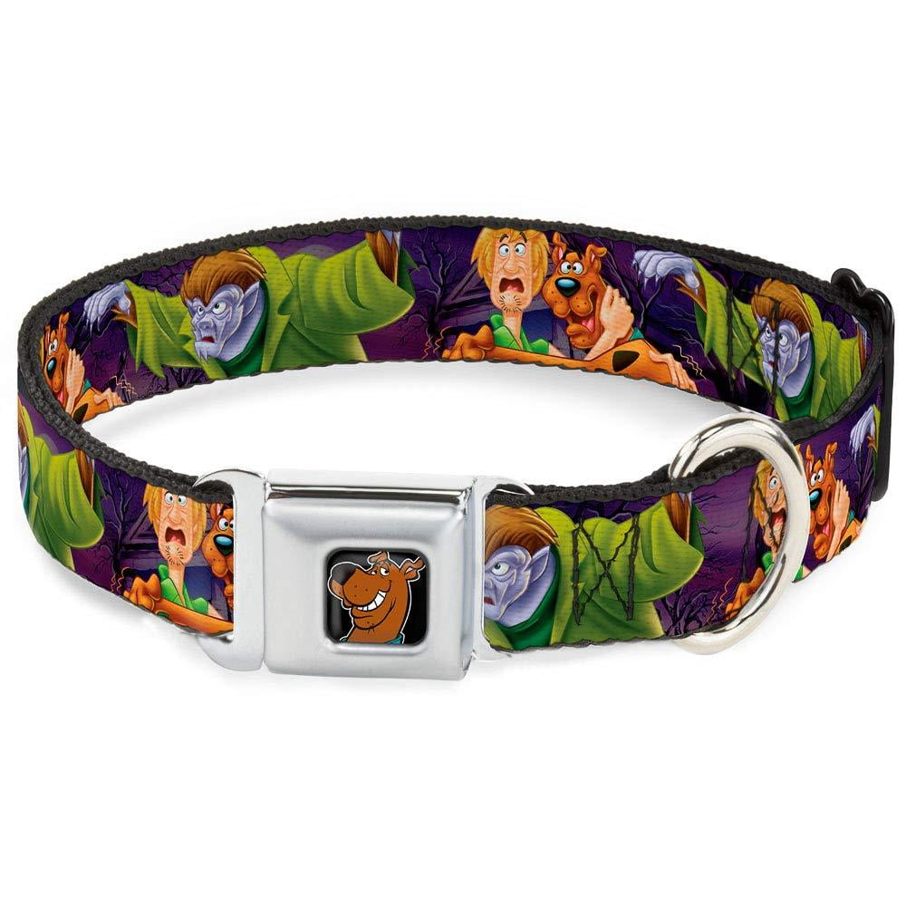 Scooby Doo Pet Collar, Dog Collar Metal Seatbelt Buckle, Scooby Shaggy ...