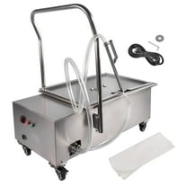 GELUOXI Mobile Fryer Filter Machine, 370W 110V 55L/14.53 Gal Commercial ...