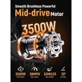 ESKUTE Novamini Electric Dirt Bike for Teens & Adults, 3500W Peak Mid ...