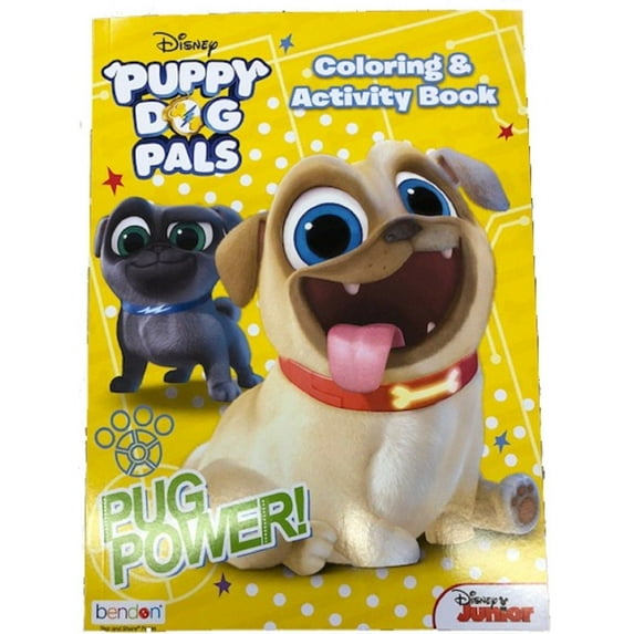 Bendon Coloring Book Puppy Dog Pals 128p Jumbo - Party Favors - Walmart.com