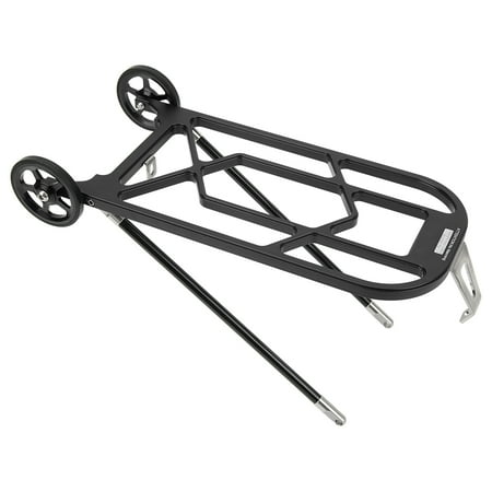 Bike Rear Rack, High Strength Aluminum Alloy Folding Bicycle Luggage ...