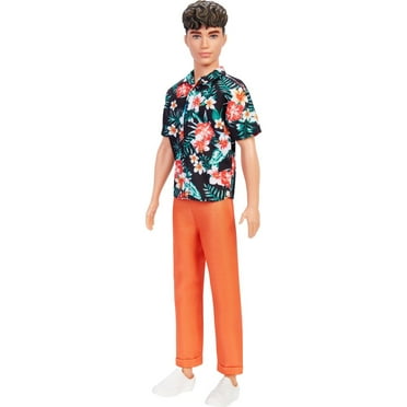 Barbie Fashionistas Ken Doll #192 with Stylish Malibu Tank, Sandals ...
