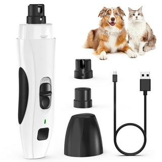 PATPET Professional 2-Speed Electric Rechargeable Pet Nail Trimmer ...