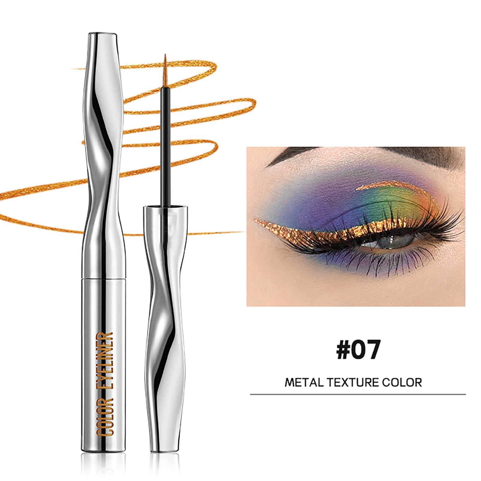 Bagmrteho Fine Liquid Pen Set Doll 10 Cosmetics Eye Liner Brush Korean ...