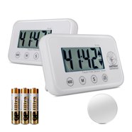 Mainstays Digital Kitchen Timer, Magnetic Countdown Count up Timer with ...