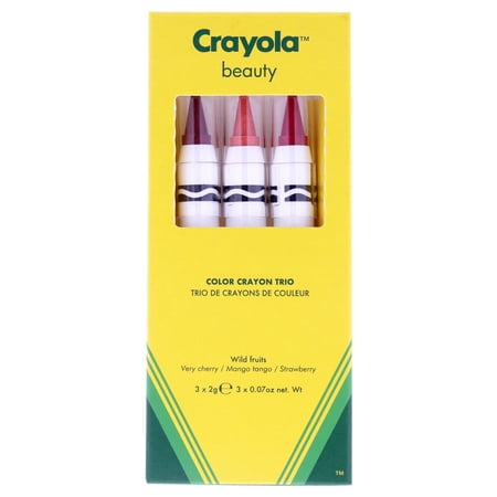 Crayola Crayon Trio - Wild Fruits by Crayola for Women - 3 x 0.07 oz ...