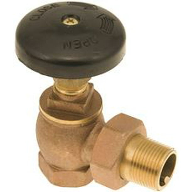 Bronze Steam Radiator Valve, 1 In. - Walmart.com