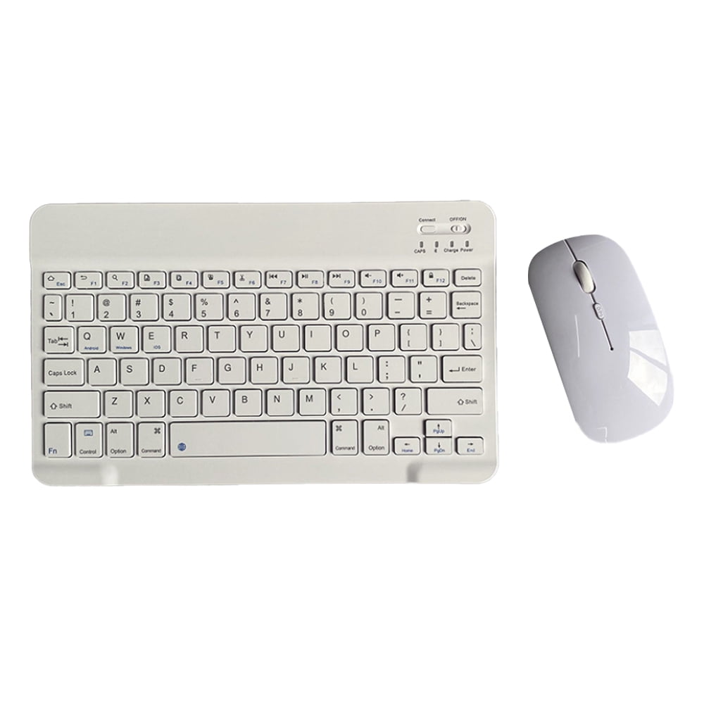 Rechargeable Bluetooth Keyboard and Mouse Combo Ultra-Slim Portable ...