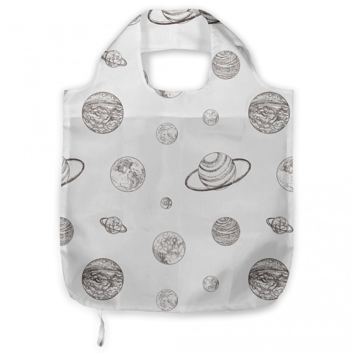 Galaxy Reusable Grocery Bag, Hand Sketched Cosmic Outer Space Solar ...