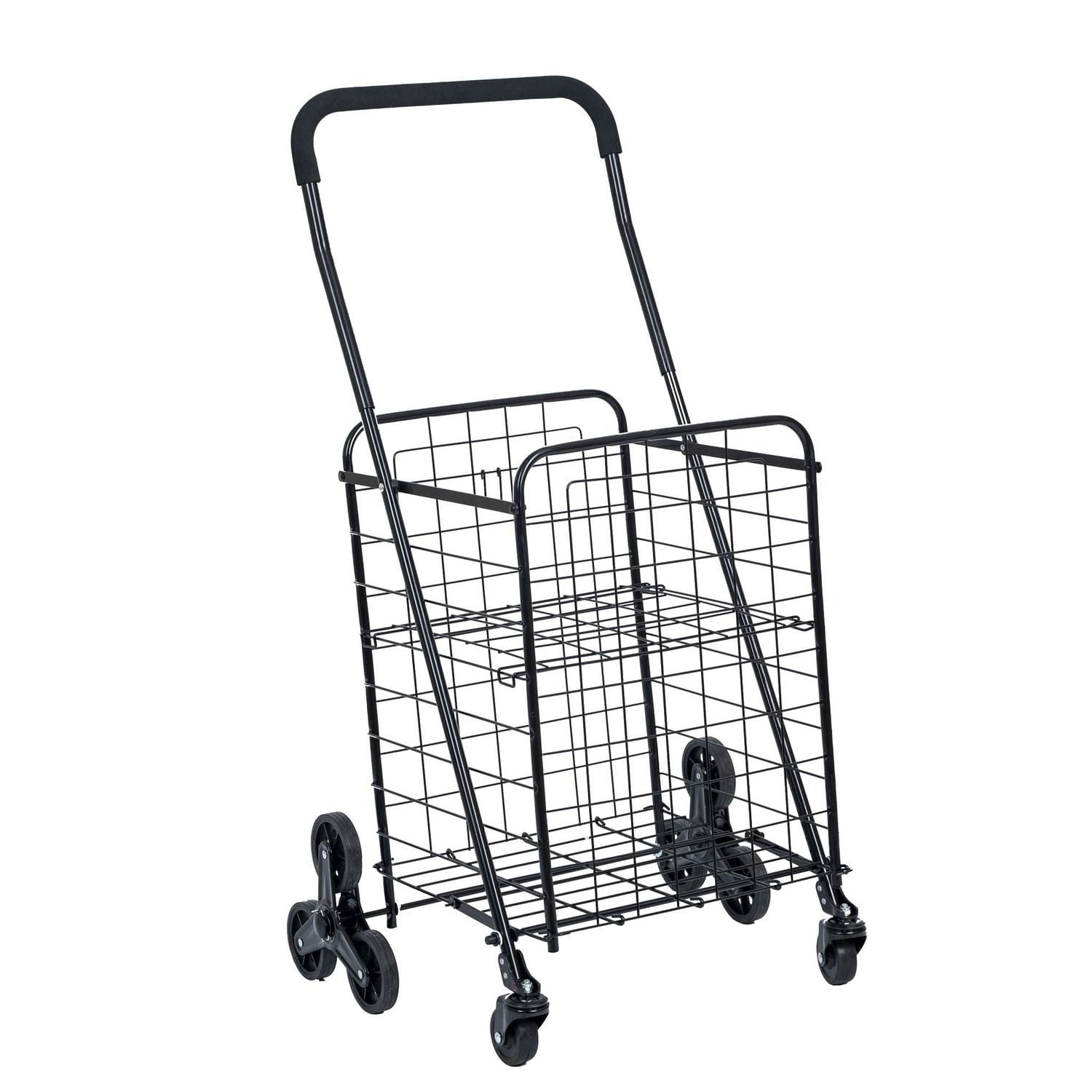 Click here for Mainstays Tri-Wheels One-Compartment Stair Climber... prices