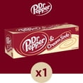Dr Pepper & Cream Soda Pop 12-Fluid Ounce Cans, Pack of 12 with Unique ...