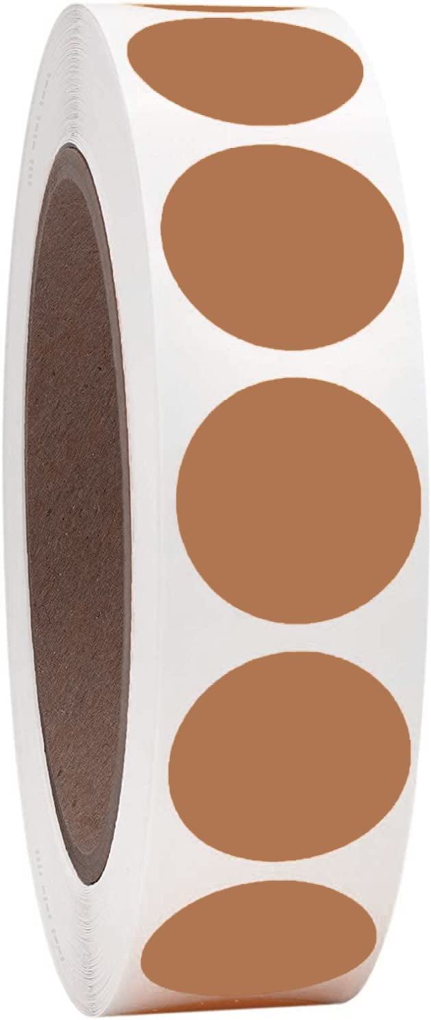 Circle Dot Stickers Color Coding Labels, 3000PCS(6 Rolls,500 Labels ...