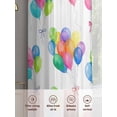 Colorful Balloon Sheer Curtains for Living Room Bedroom Watercolor ...