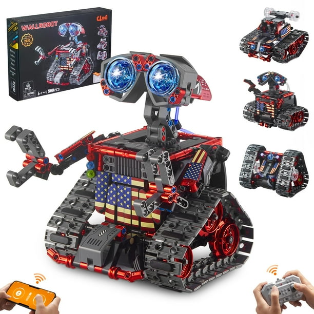 Juguete de construcción de robots Jojo & Peach Stem 4 en 1 con control ...