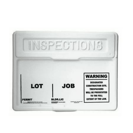 NEW PATH 10102 10102 PERMIT POSTING BOX - Walmart.com