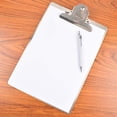 File Folder Metal Clipboard A4 Stainless Steel Board Organizer Binder ...