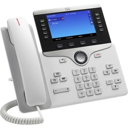Cisco 8841 VoIP Phone PoE with Color LCD Display - White - Walmart.com